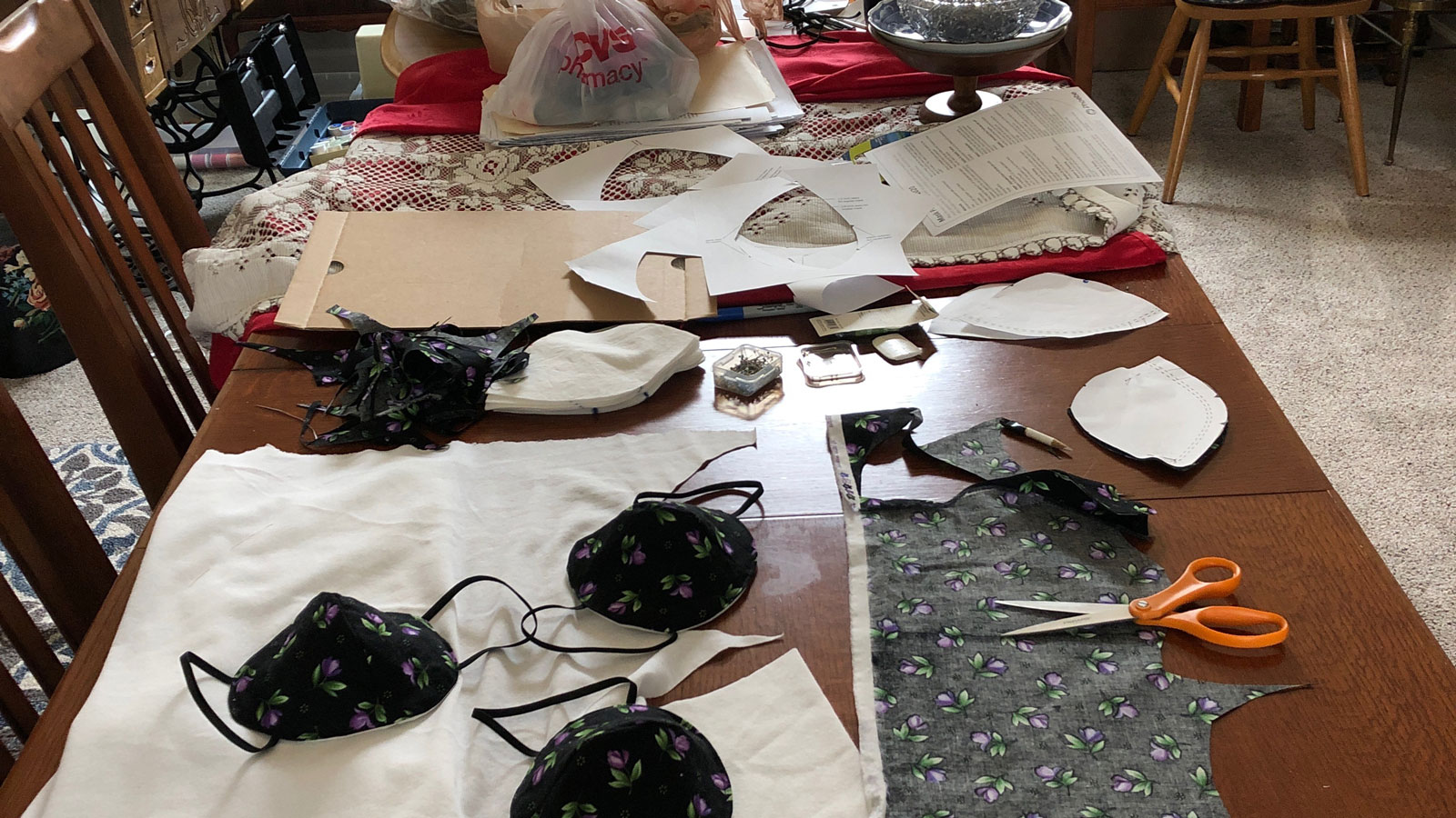 Sewing Face Masks for Our Local Hospital - Raving