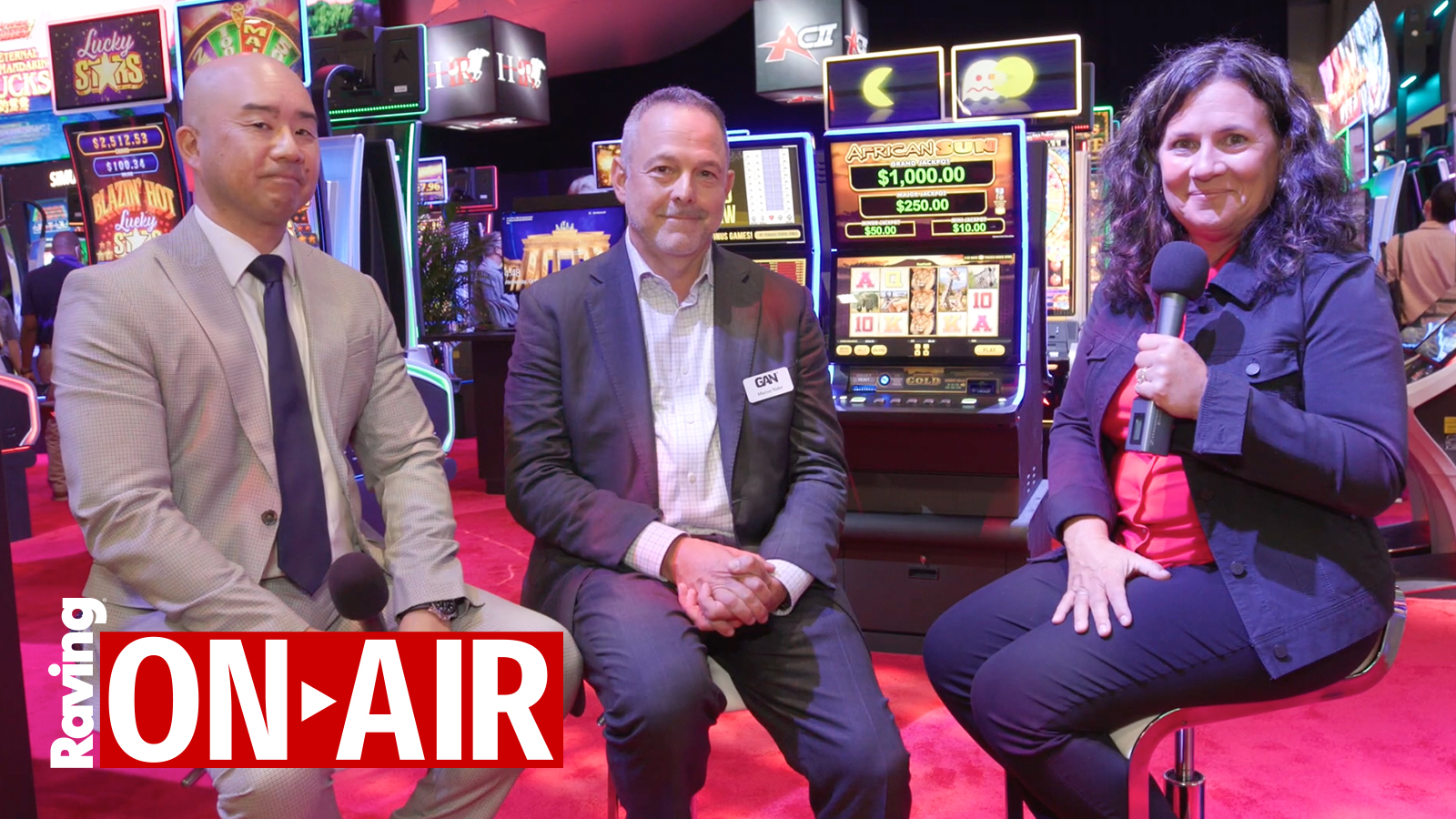 Raving On Air: Marcus Yoder, GAN and Jason Lim, Ainsworth @ G2E - Raving