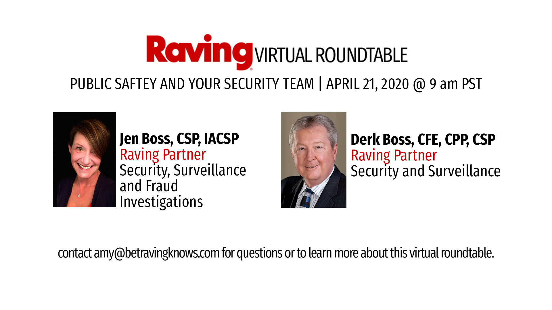 Raving Roundtable: Public Safety - Raving